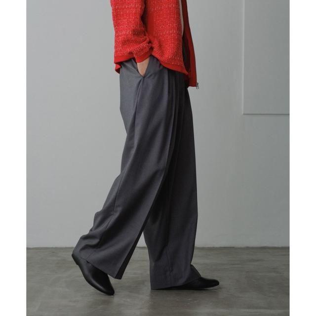 アダムエロペ（ADAM ET ROPE’）/《新色》【WEB限定】2タック ワイドルーズ ドカンパンツ / シーズンレス / スラックス / ユ