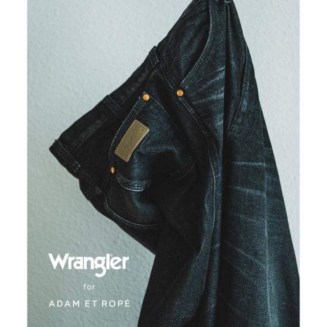 アダムエロペ（ADAM ET ROPE’）/《別注》【Wrangler/ラングラー】WIDE FLARE JEAN / UNISEX