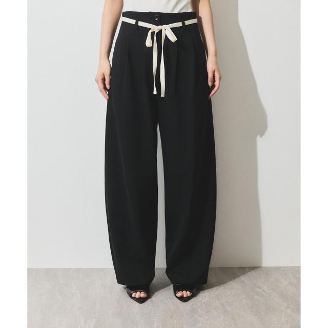 アダムエロペ（ADAM ET ROPE’）/【WEB限定】ハイウエストカーブパンツ