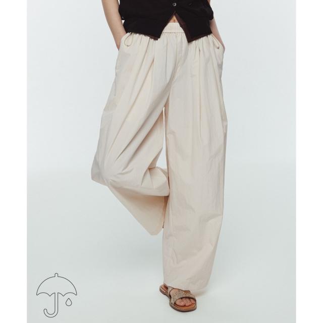 アダムエロペ（ADAM ET ROPE’）/【定番人気】撥水ナイロンイージーパンツ