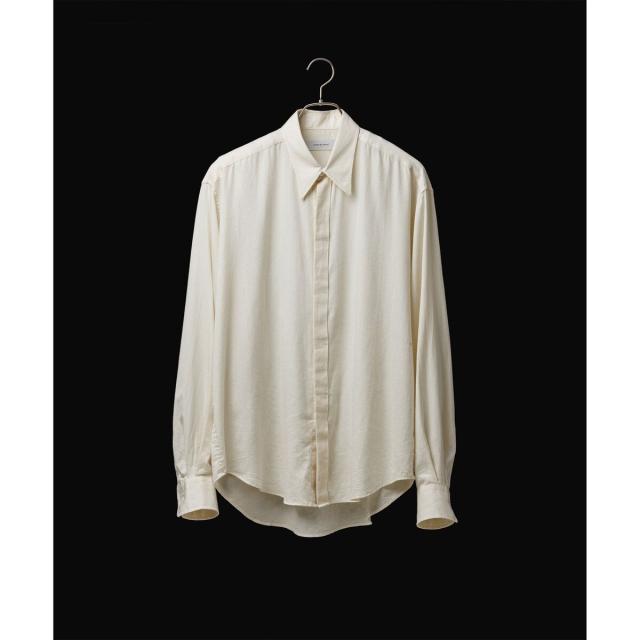 アダムエロペ（ADAM ET ROPE’）/ソフト コットン ドレープ シャツ