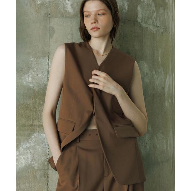 アダムエロペ（ADAM ET ROPE’）/NIKKE GABARDINE GILET