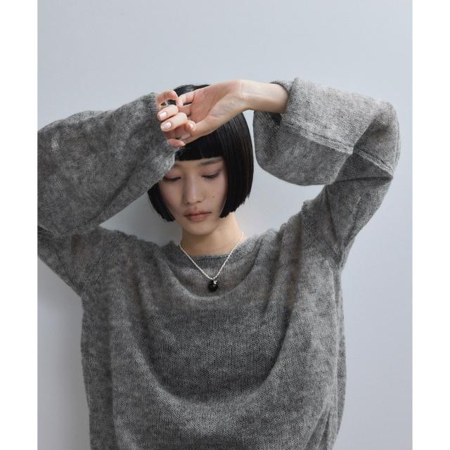 アダムエロペ（ADAM ET ROPE’）/【WEB限定】ボリュームスリーブモヘアプルオーバー