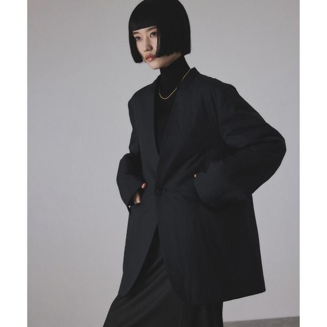 アダムエロペ（ADAM ET ROPE’）/LIMONTAノーカラーダウンジャケット