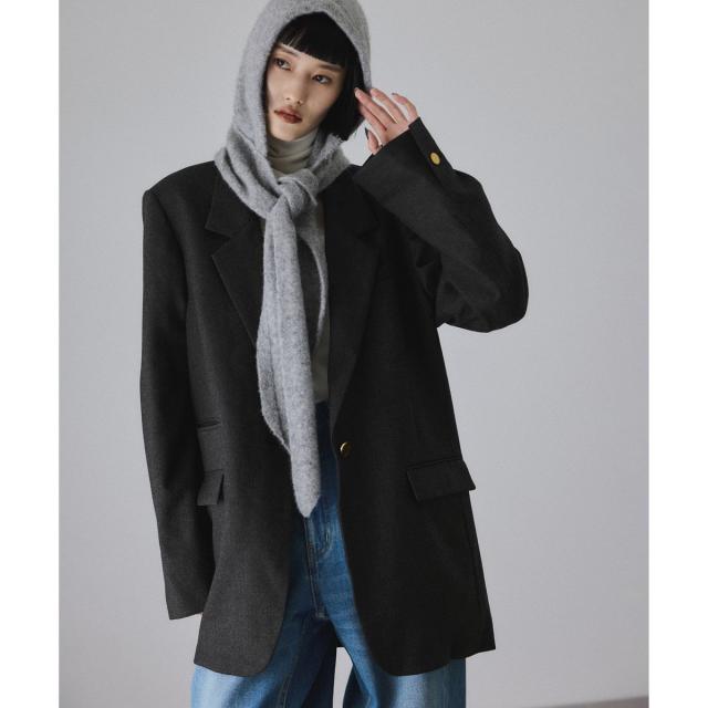 アダムエロペ（ADAM ET ROPE’）/シングルブレストスリットジャケット