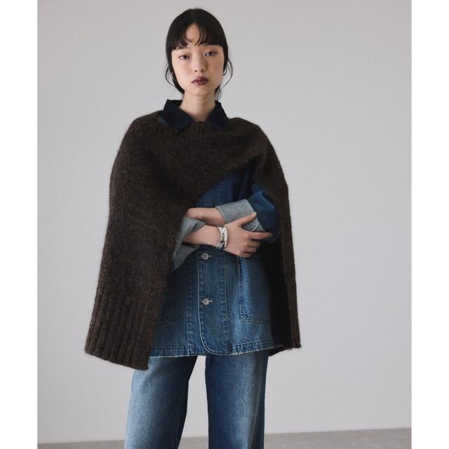 アダムエロペ（ADAM ET ROPE’）/2WAYムリネニットベスト