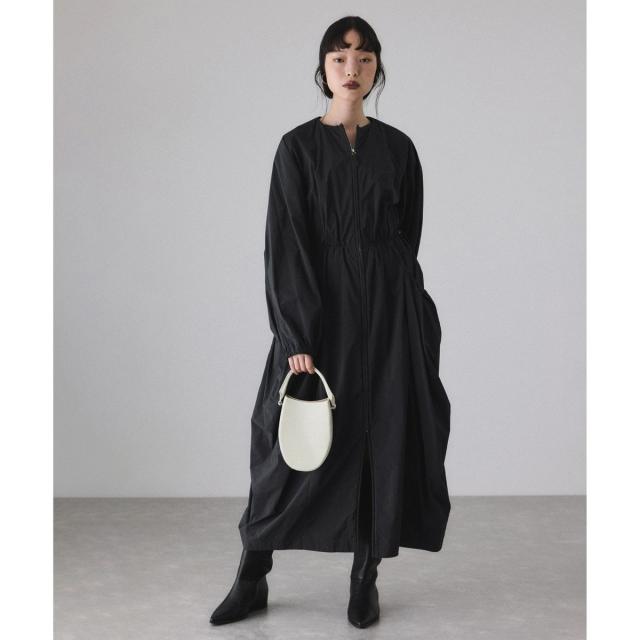 アダムエロペ（ADAM ET ROPE’）/ナイロンコクーンワンピースコート