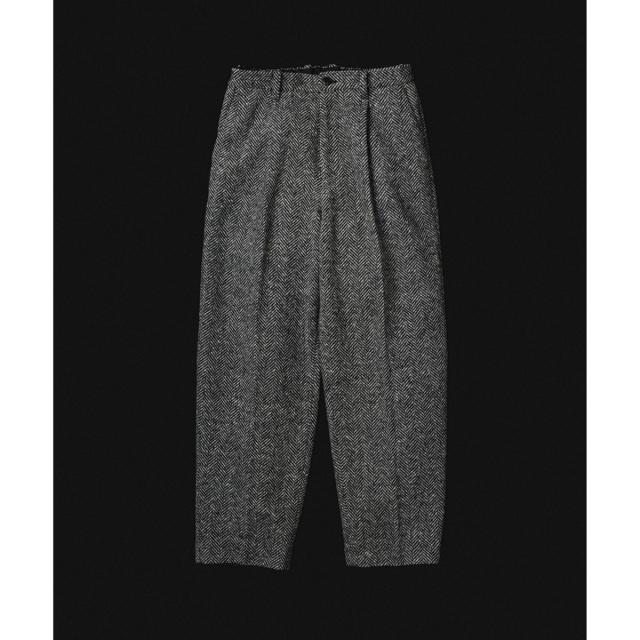 アダムエロペ（ADAM ET ROPE’）/ヘリンボンツイード ワイドテーパードスラックス / セットアップ対応