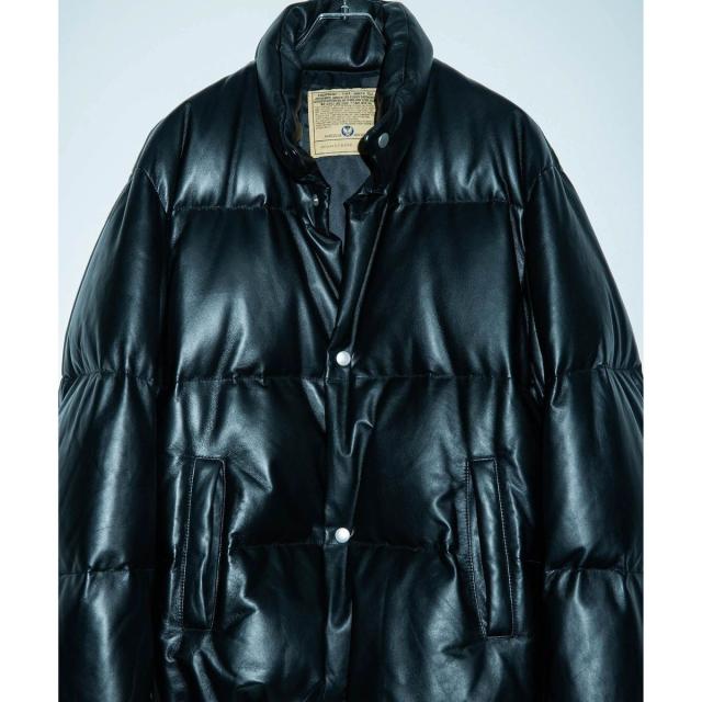 アダムエロペ（ADAM ET ROPE’）/《別注》【AVIREX for ADAM ET ROPE’】レザーダウンジャケット