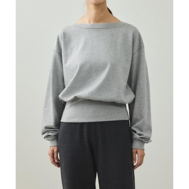 アダムエロペ（ADAM ET ROPE’）/【EMOELLE】ボートネックスウェット