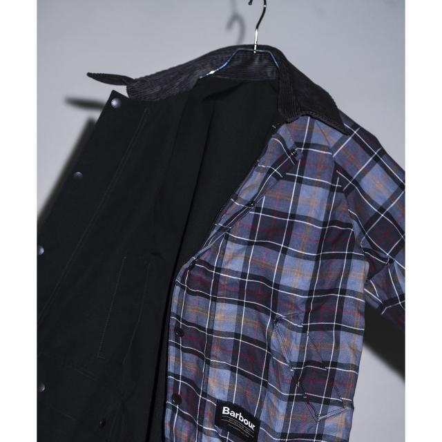 アダムエロペ（ADAM ET ROPE’）/《別注》【Barbour/バブアー】REVERSIBLE BEDALE