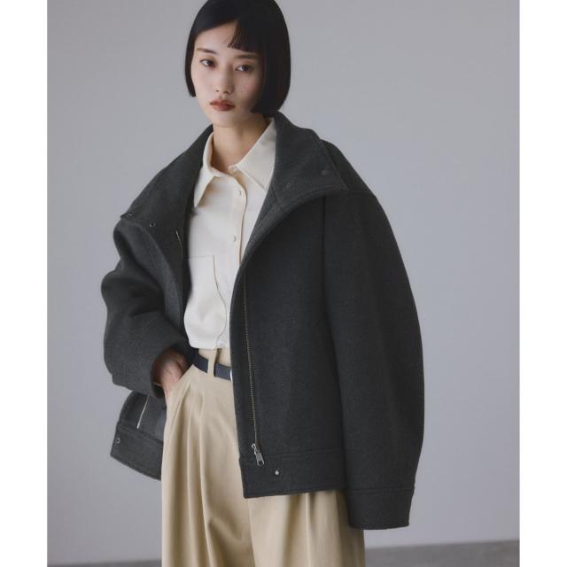 アダムエロペ（ADAM ET ROPE’）/Super120’sウールブルゾン