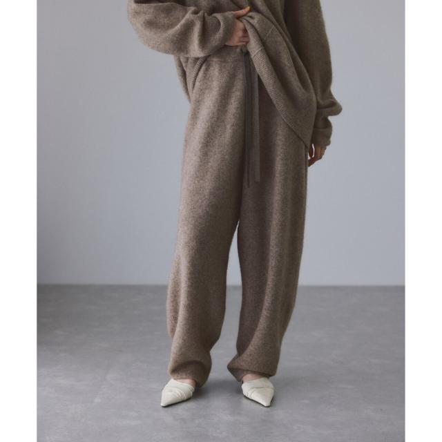 アダムエロペ（ADAM ET ROPE’）/LINEAPIU ヤクMIXリラックスパンツ