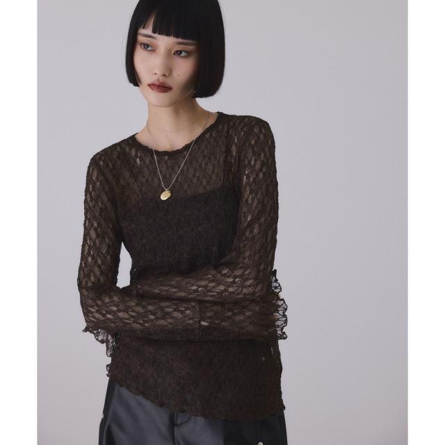 アダムエロペ（ADAM ET ROPE’）/フレアスリーブレーストップス