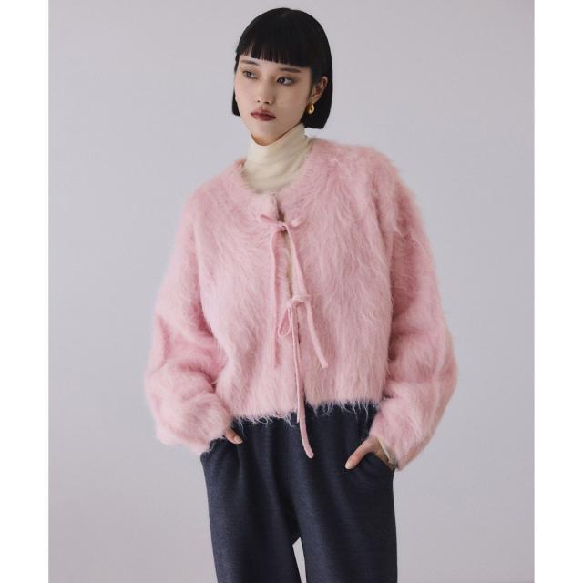 アダムエロペ（ADAM ET ROPE’）/アルパカフラッフィーカーディガン