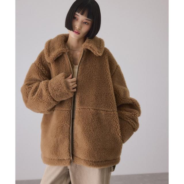 アダムエロペ（ADAM ET ROPE’）/スウィッチングボアブルゾン