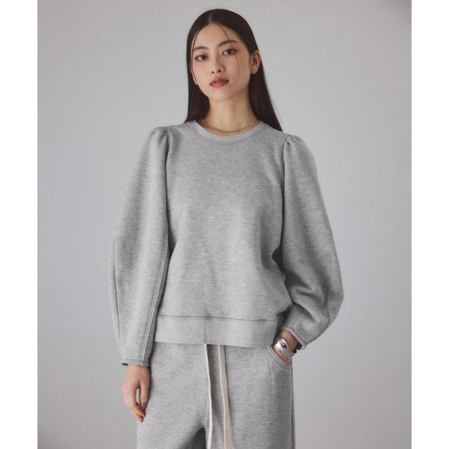 アダムエロペ（ADAM ET ROPE’）/ウールミックスフォルムプルオーバー