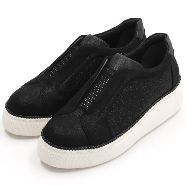 コンポジション9（composition9）/スタッズモチーフコンフォートスリッポンスニーカー