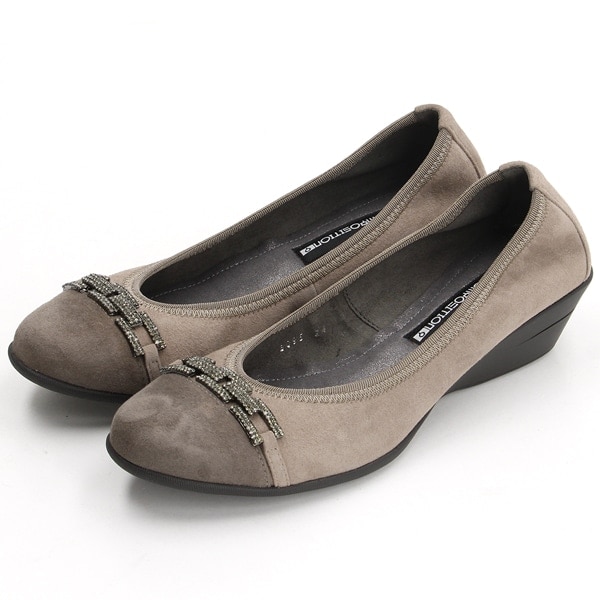 コンポジション9（composition9）/リボンモチーフスタイリッシュコンフォートフラットシューズ?