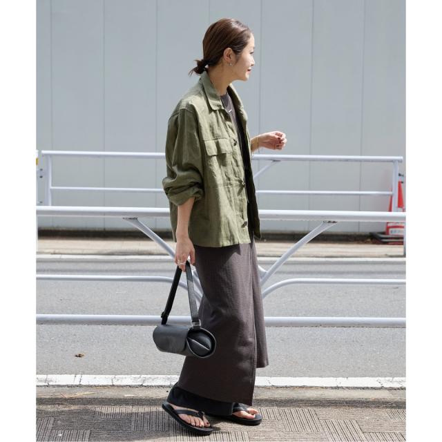 ジャーナルスタンダード（JOURNAL STANDARD）/《追加3》リネンミリタリージャケット