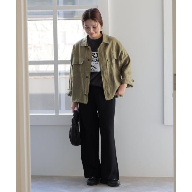 ジャーナルスタンダード（JOURNAL STANDARD）/《追加3》リネンミリタリージャケット