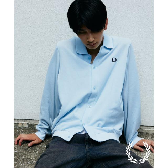 ジャーナルスタンダード（JOURNAL STANDARD）/FRED PERRY / フレッドペリー 別注  フル ボタン ピケ ポロシャツ