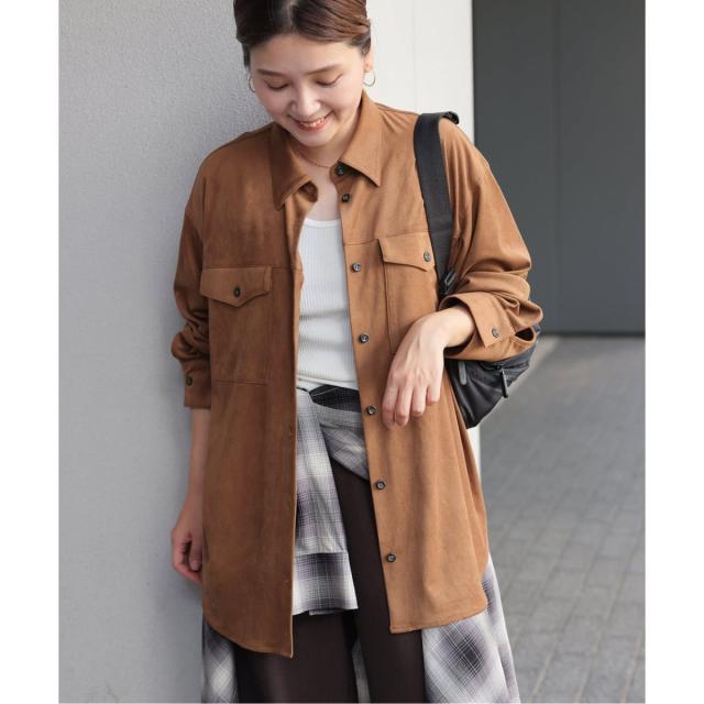 ジャーナルスタンダード（JOURNAL STANDARD）/フェイクスエードシャツ