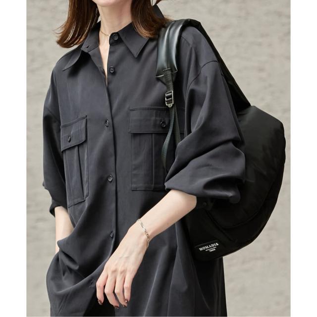 ジャーナルスタンダード（JOURNAL STANDARD）/Vintage Twill BK Slit シャツ