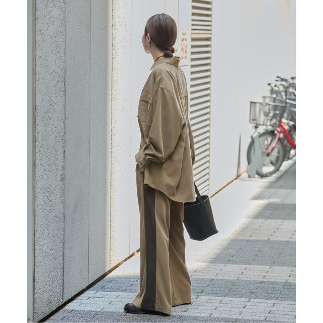 ジャーナルスタンダード（JOURNAL STANDARD）/Vintage Twill BK Slit