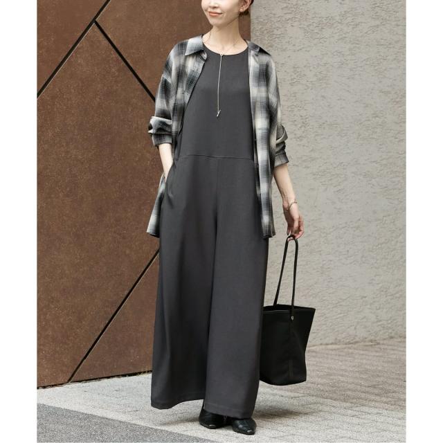 ジャーナルスタンダード（JOURNAL STANDARD）/ウールライクストレッチ サロペット
