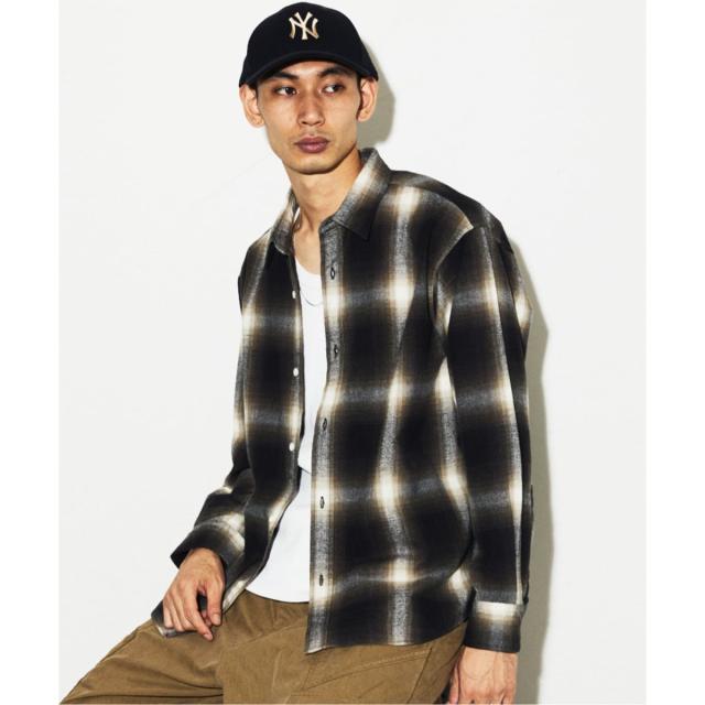 ジャーナルスタンダード（JOURNAL STANDARD）/オンブレチェック フランネルシャツ  2