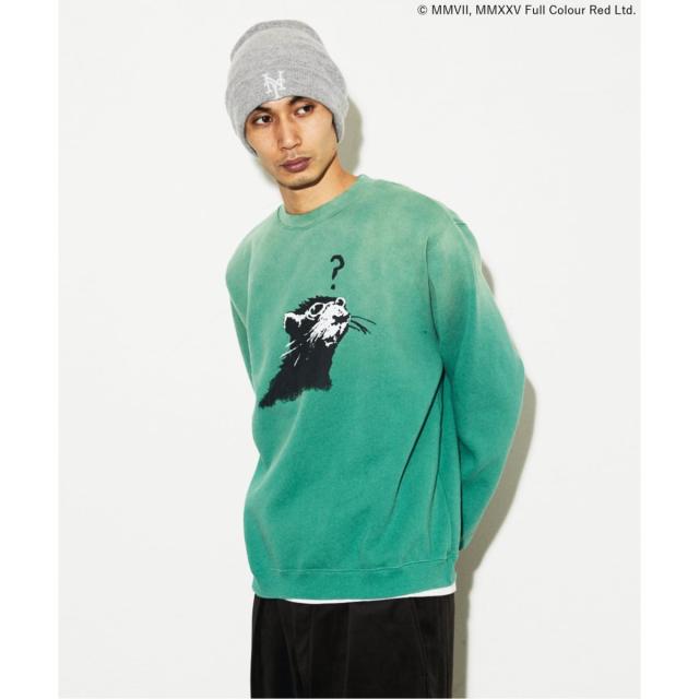 ジャーナルスタンダード（JOURNAL STANDARD）/BRANDALISED プリント スウェット