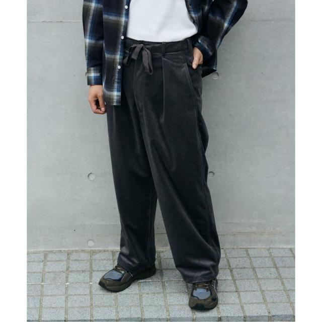 ジャーナルスタンダード（JOURNAL STANDARD）/トリコット ベロア フェード オーバー パンツ