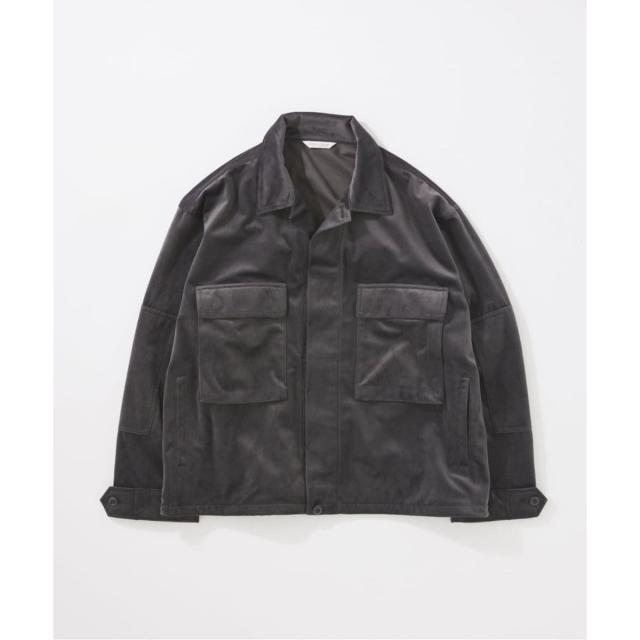 ジャーナルスタンダード（JOURNAL STANDARD）/トリコット ベロア フェード BDU シャツジャケット