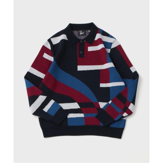 ジャーナルスタンダード（JOURNAL STANDARD）/by Parra Vertical forest knitted ポロシャツ