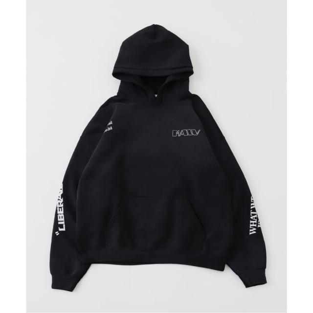 ジャーナルスタンダード（JOURNAL STANDARD）/Liberaiders / リベレイダース HANDWRITING PRINT フードパーカー