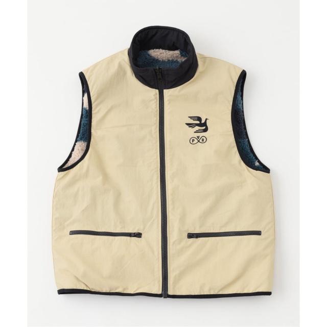 ジャーナルスタンダード（JOURNAL STANDARD）/by Parra Infinite bird reversible vest