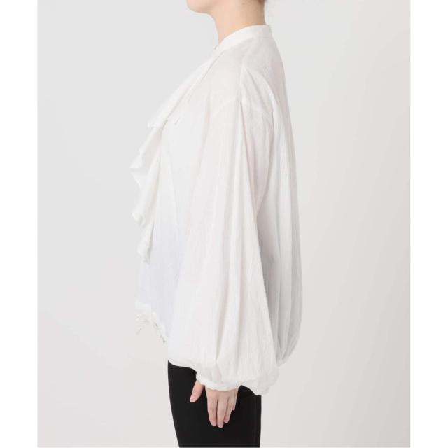 ジャーナルスタンダード（JOURNAL STANDARD）/《WEB限定追加3》ボイルストライプフリルブラウス