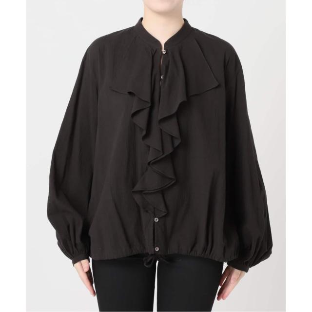 ジャーナルスタンダード（JOURNAL STANDARD）/《WEB限定追加3》ボイルストライプフリルブラウス