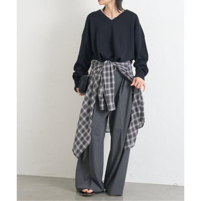 ジャーナルスタンダード（JOURNAL STANDARD）/《WEB限定追加3》ウォッシャブルTEXBRID Vプルオーバー