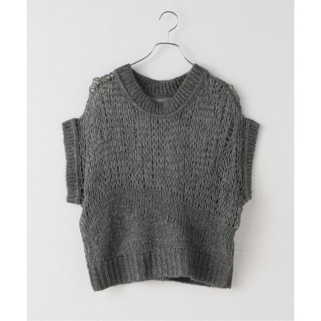 ジャーナルスタンダード（JOURNAL STANDARD）/シアージャガードニットベスト