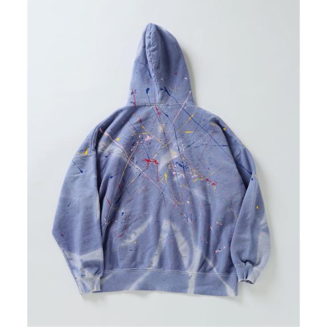 ジャーナルスタンダード（JOURNAL STANDARD）/《予約》ドロッピング ペイント プルオーバー パーカー