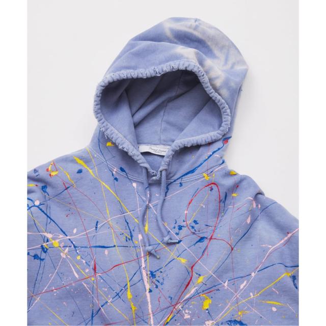 ジャーナルスタンダード（JOURNAL STANDARD）/《予約》ドロッピング ペイント プルオーバー パーカー