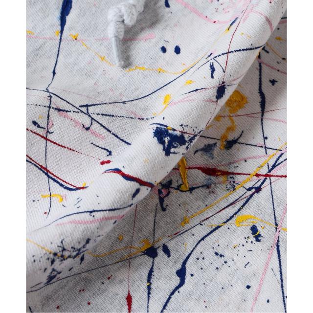 ジャーナルスタンダード（JOURNAL STANDARD）/《予約》ドロッピング ペイント プルオーバー パーカー