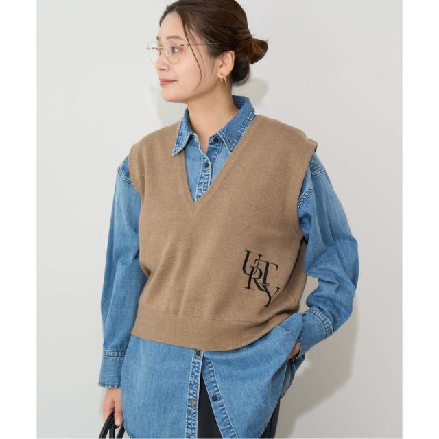 ジャーナルスタンダード（JOURNAL STANDARD）/《予約》ダブルニット ベスト