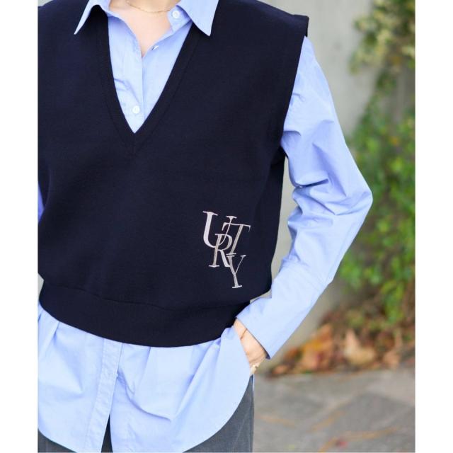 ジャーナルスタンダード（JOURNAL STANDARD）/《予約》ダブルニット ベスト