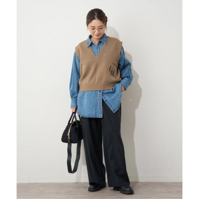 ジャーナルスタンダード（JOURNAL STANDARD）/《予約》ダブルニット ベスト