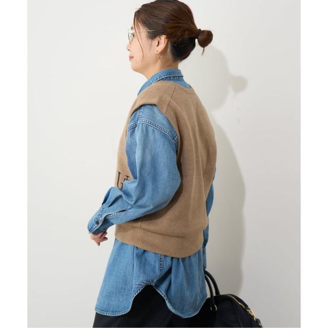 ジャーナルスタンダード（JOURNAL STANDARD）/《予約》ダブルニット ベスト