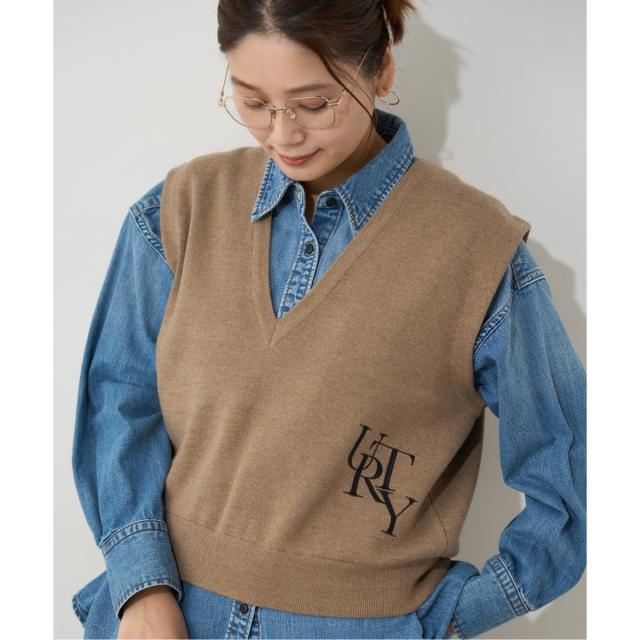 ジャーナルスタンダード（JOURNAL STANDARD）/《予約》ダブルニット ベスト