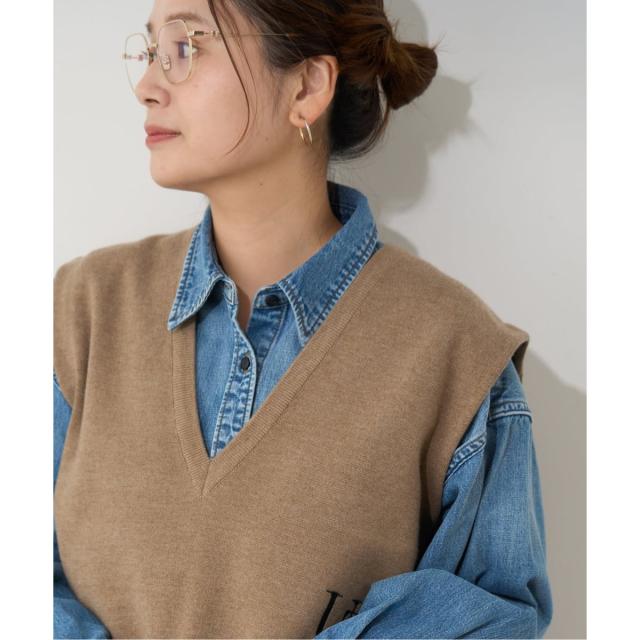 ジャーナルスタンダード（JOURNAL STANDARD）/《予約》ダブルニット ベスト